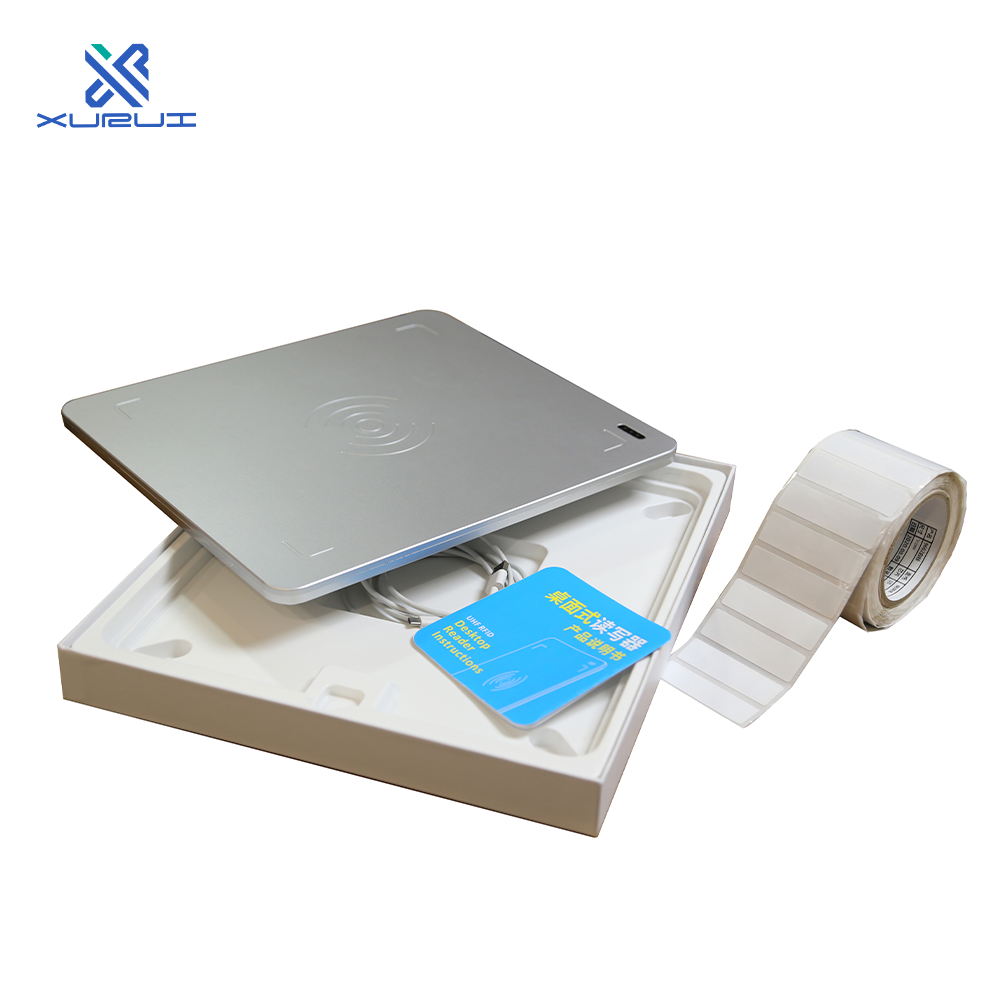 UHF RFID desktop reader use for tag reading & writing with usb ...